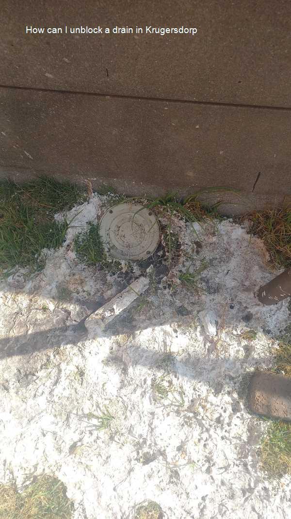 How can I unblock a drain in Krugersdorp?